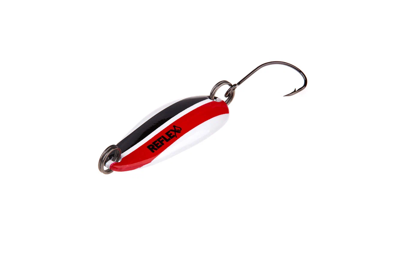 Блесна Reflex "HOBO", колеблющаяся, латунная, 29х11х1 мм, 2,3 г, цвет R43