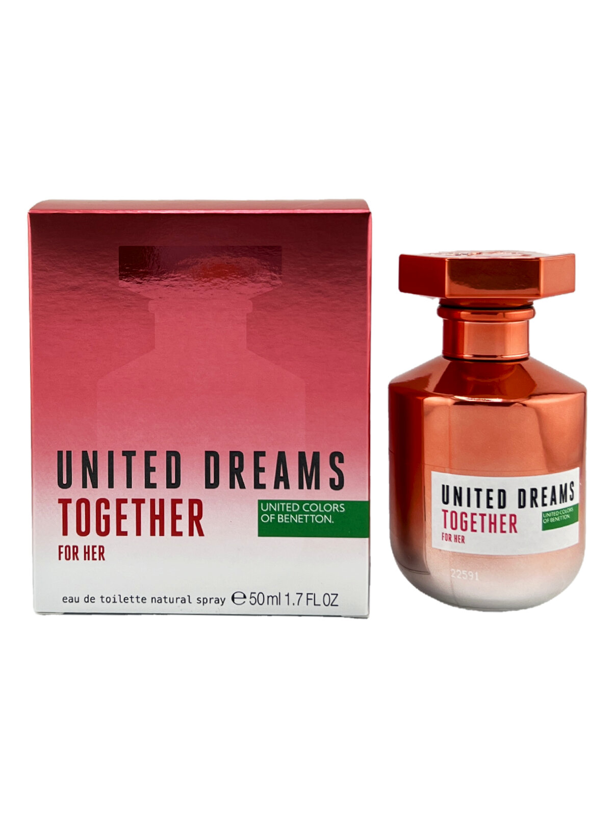 Туалетная вода женская Benetton United Dreams Together (edt) 50мл