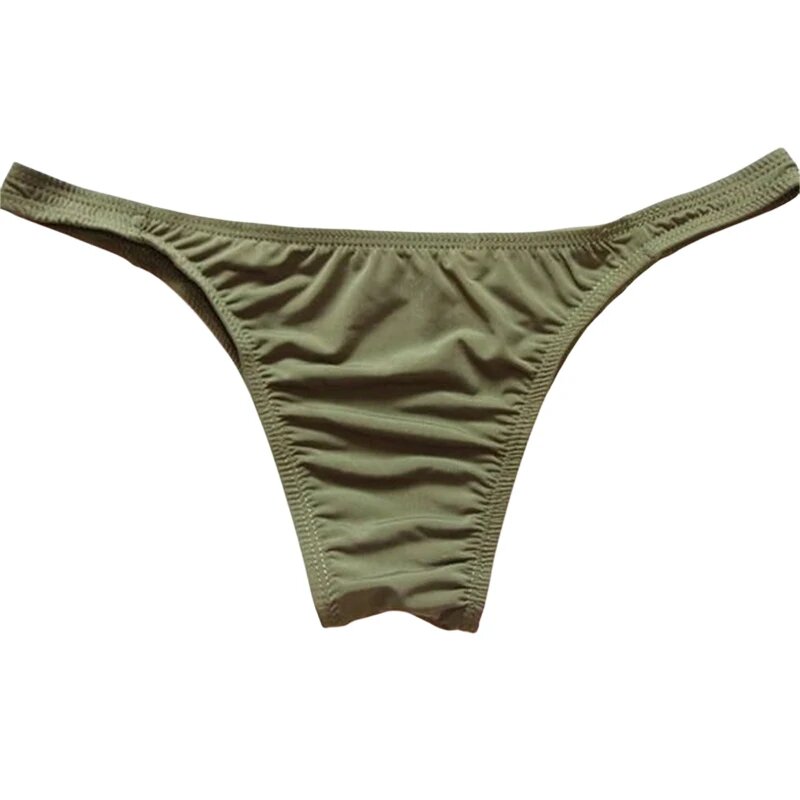 Нейлоновые стринги One Size Зеленый, Army Green