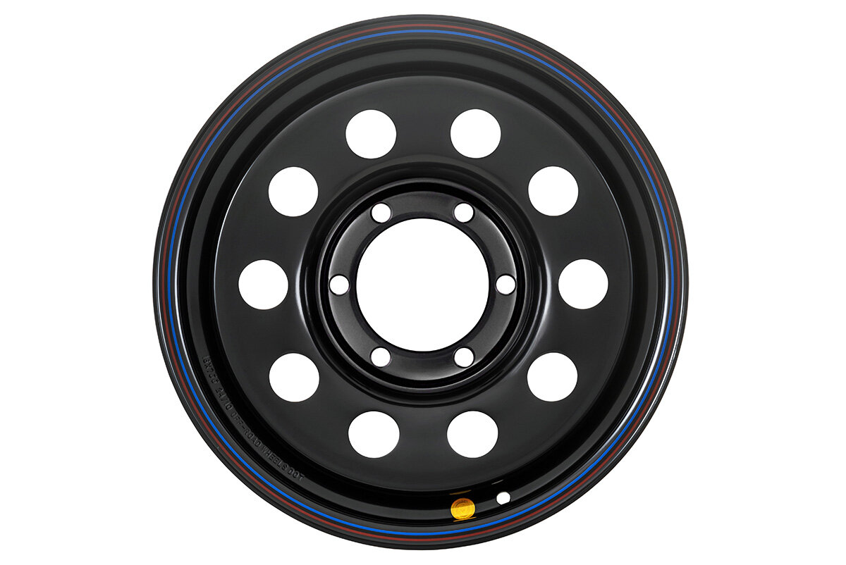 Диск усиленный стальной Off-Road Wheels черный 6x139,7 8xR16 d110 ET+30