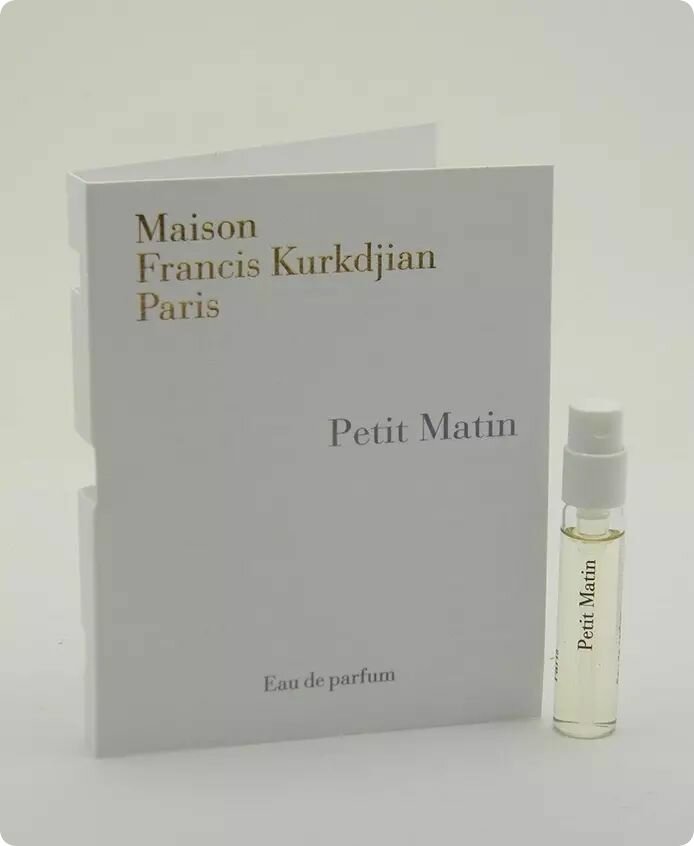 Maison Francis Kurkdjian PETIT MATIN Парфюмерная вода унисекс 2 мл