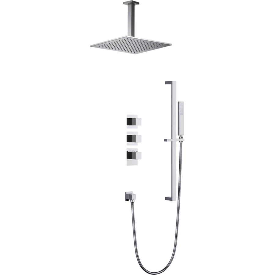 Душевой комплект Timo Selene SX-2229/00SM С внутренней частью, с термостатом, хром