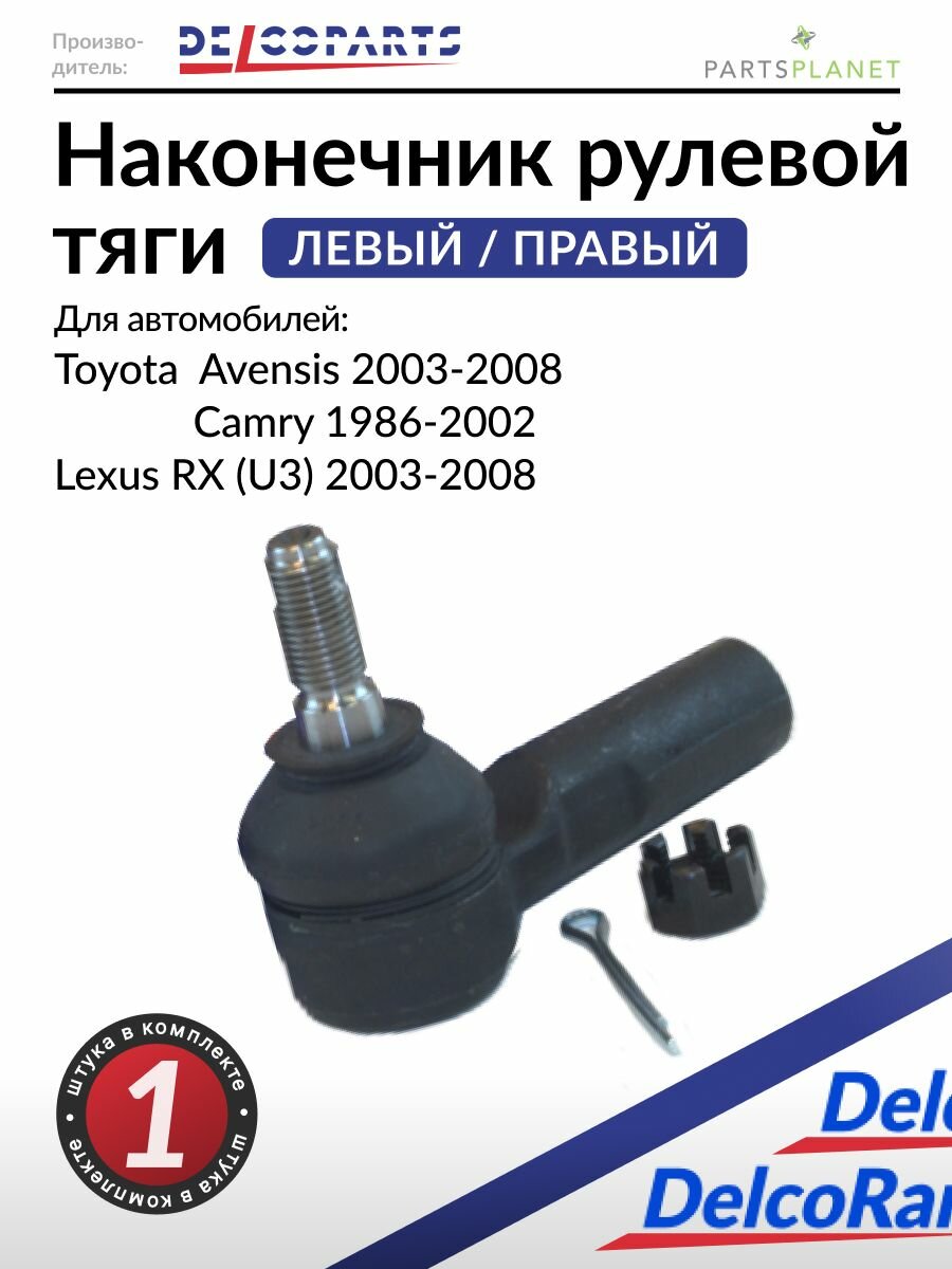 Наконечник рулевой тяги на Лексус RX, Тойота Авенсис, Камри