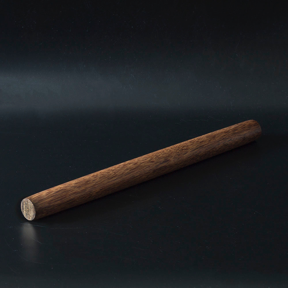 Скалка Да_Будет_Хлеб! "Акация", массив акации, диаметр 3,5см, длина 50см, без ручек