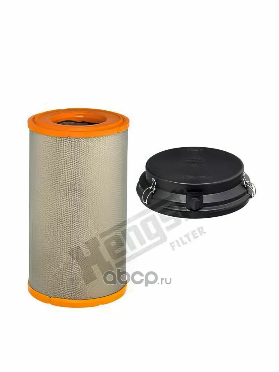 Фильтр воздушный H507 D281 d147 с крышк.