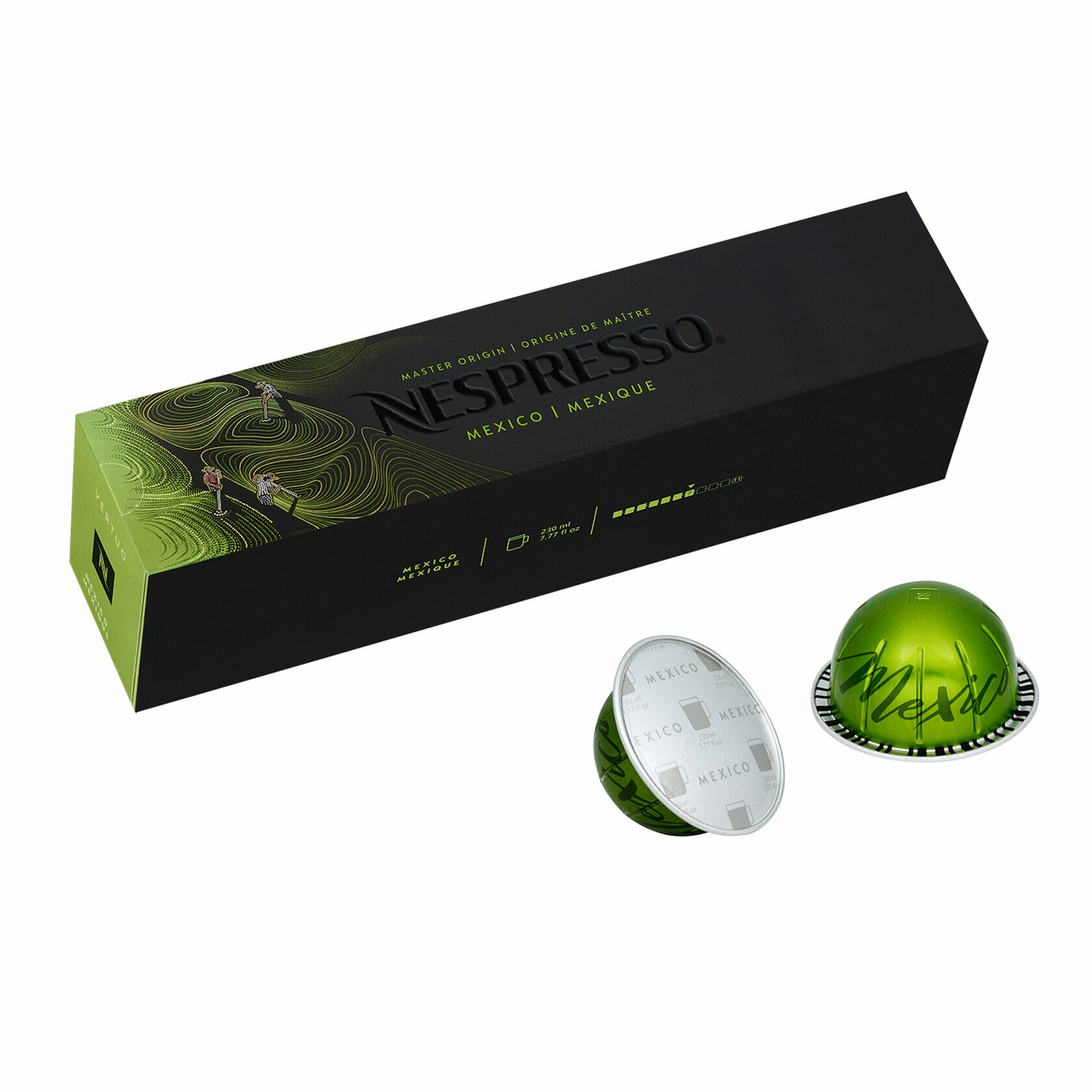 Кофе в капсулах Nespresso Vertuo Mexico, 1 упаковка, 10 капсул