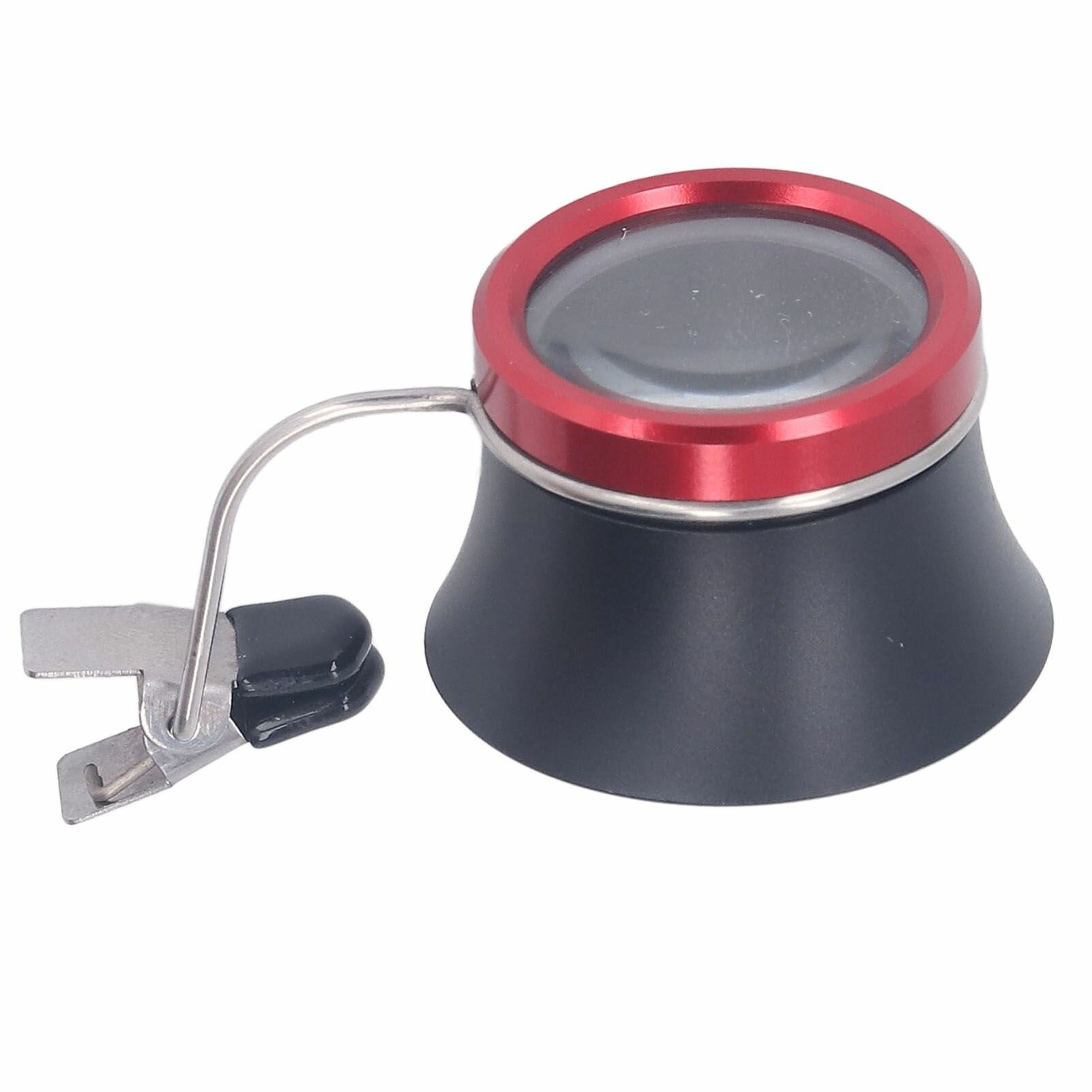 10-кратная лупа с пластиковым зажимом для часов