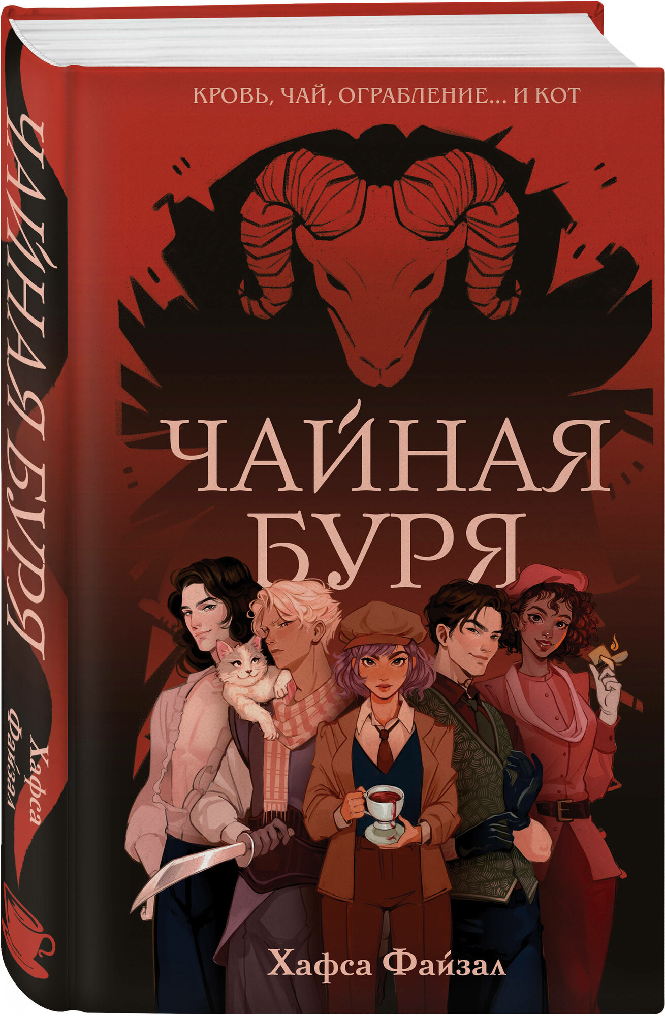 Чайная буря Книга Файзал Хафса 16+