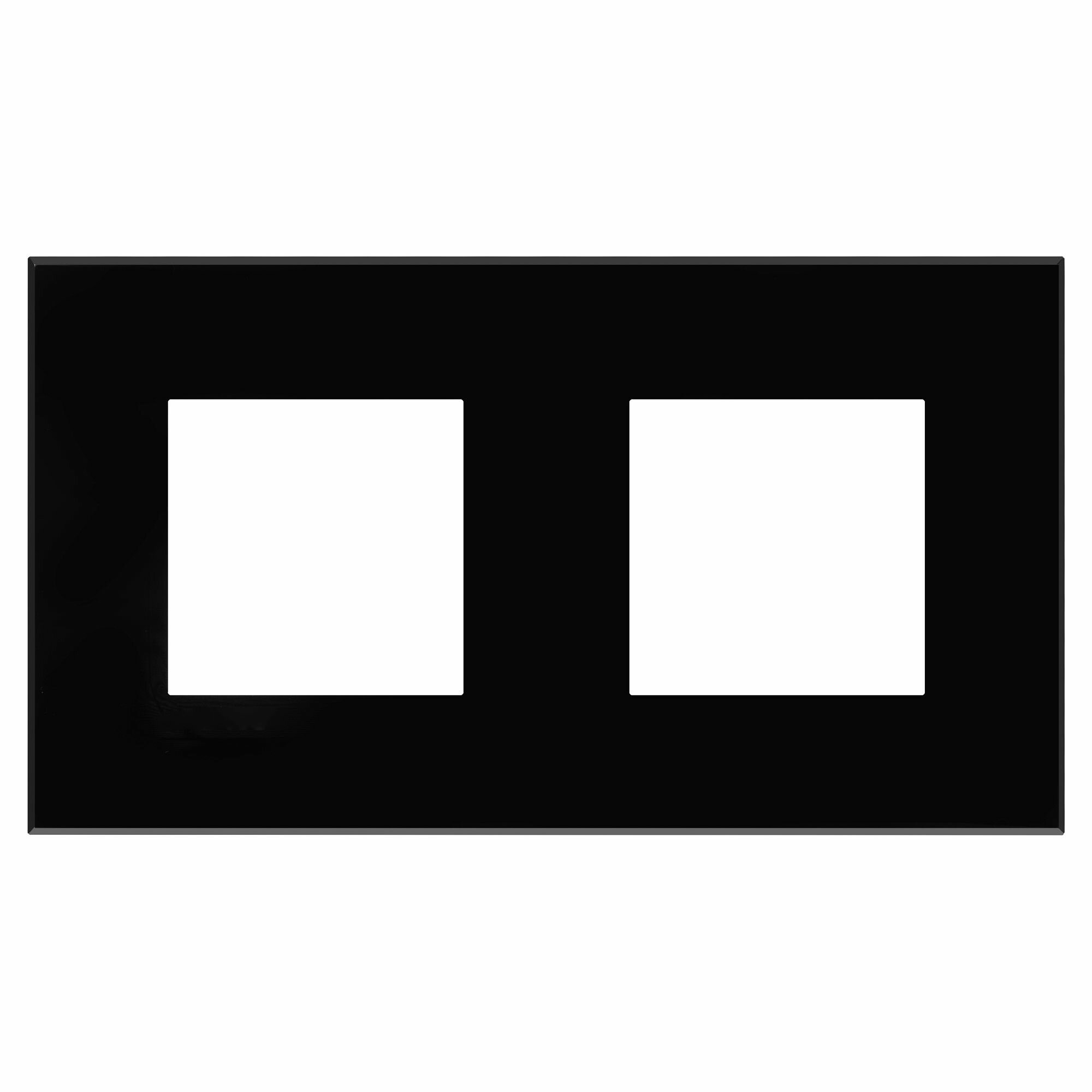DKC Avanti Черный квадрат Рамка 4 модуля, 4402904