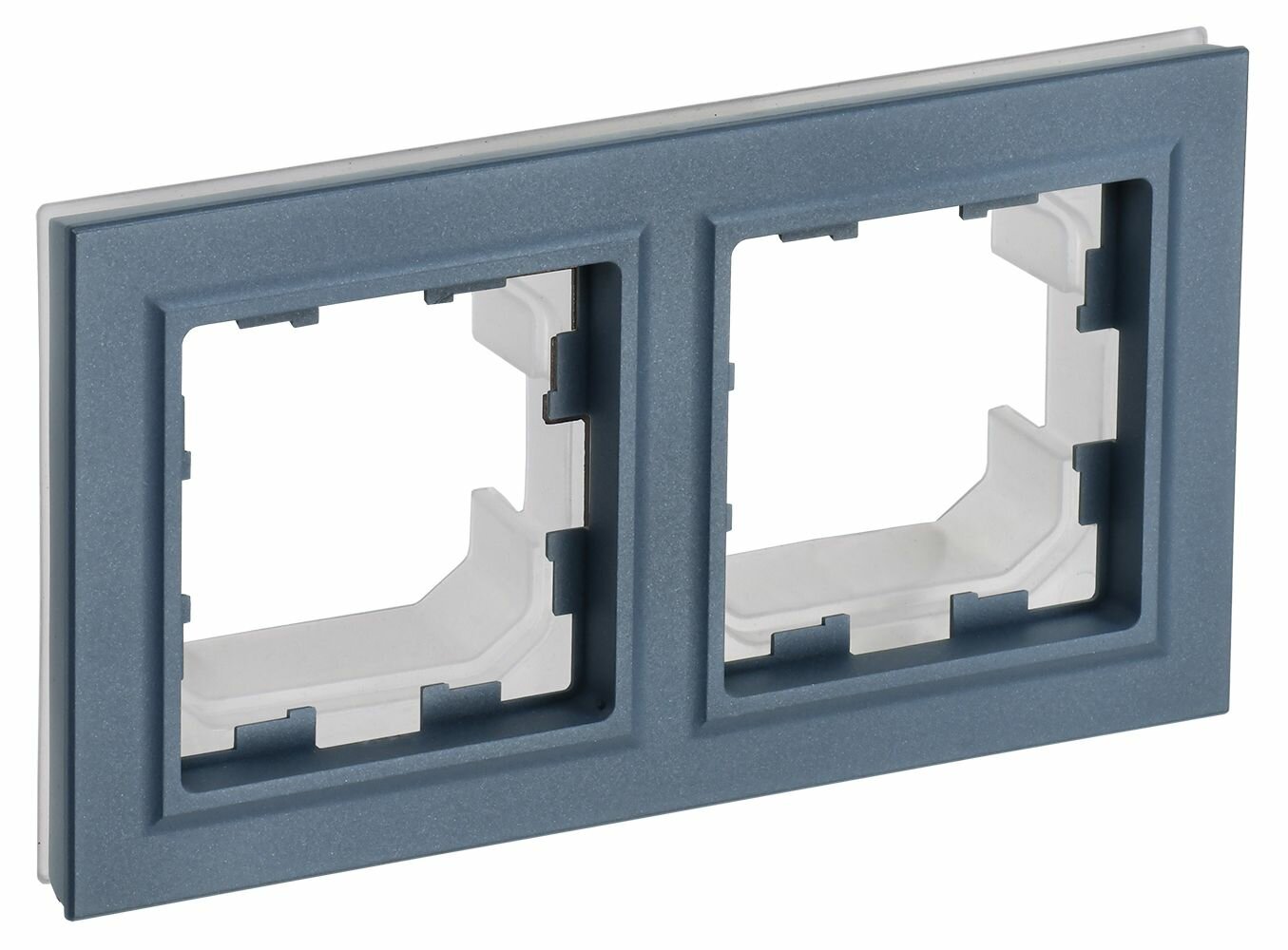 IEK BRITE Рамка 2-мест. IP44 РУ-2-БрМ-44 мар, BR-M22-44-K35