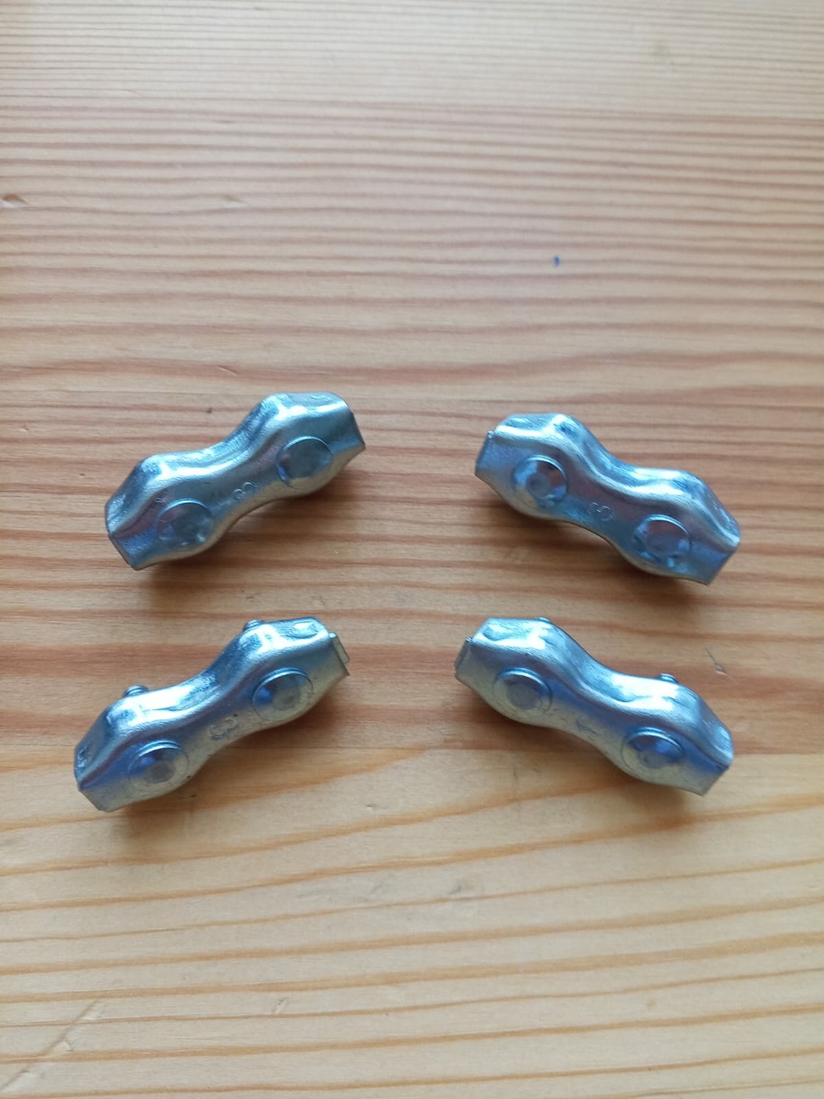 Зажим для троса 3 мм, 4 шт.