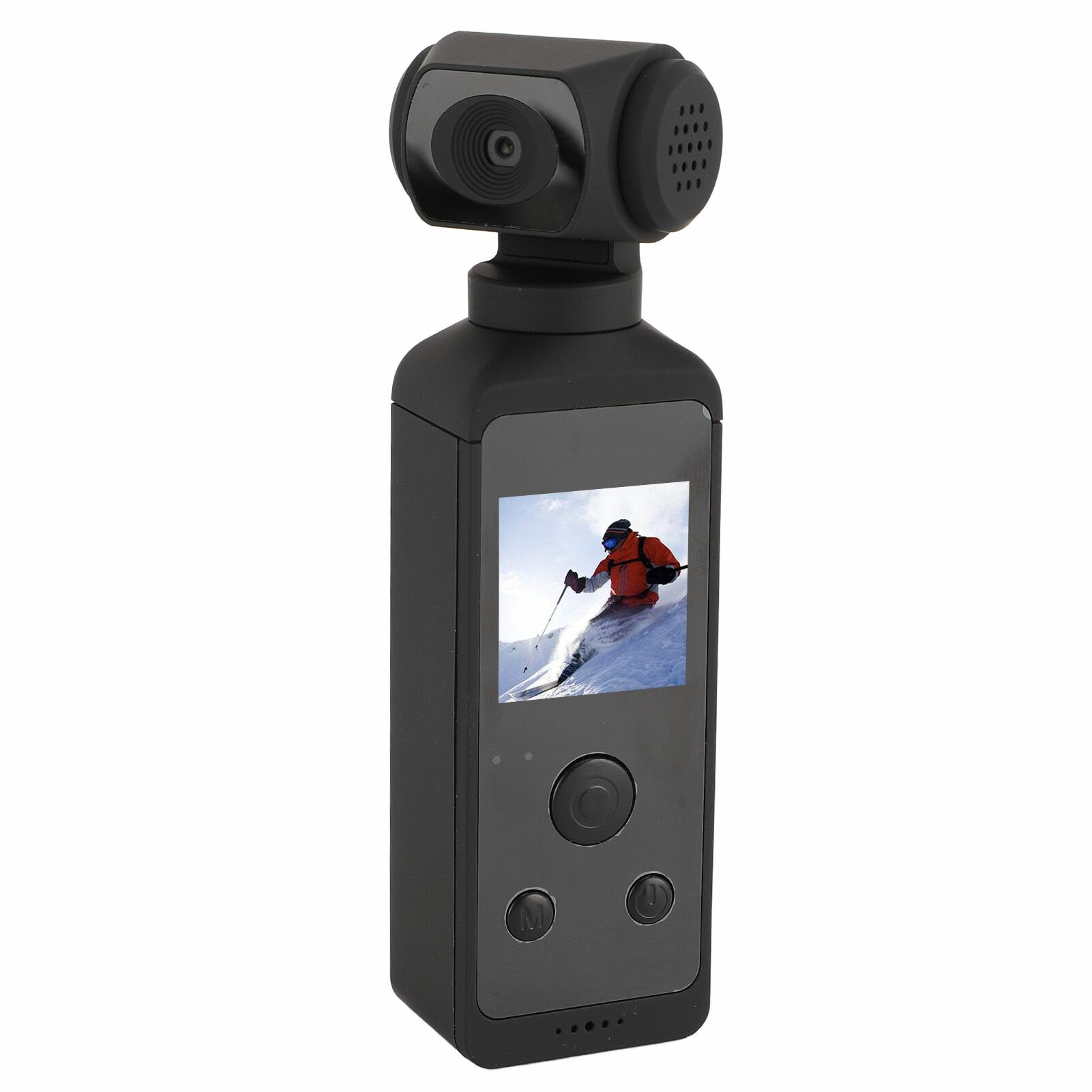 Видеокамера 1.3 дюйма LCD 4K видео 16М фото, портативный DV-камера для путешествий и повседневного использования, 30м водонепроницаемый корпус