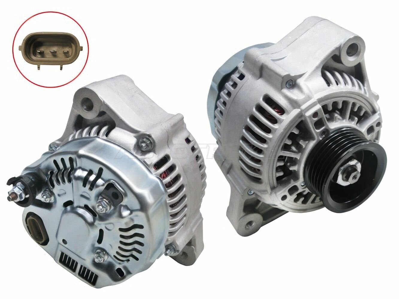 Генератор 12V 80A для Тойота Карина, Селика, Корона арт ST850075 SAT