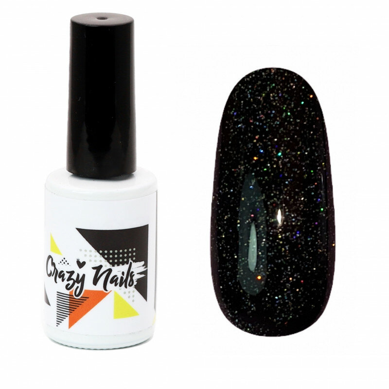 Гель-лак Crazy Nails, Коллекция "Наивная чукотская девочка", цвет "Ой, всё", 10мл.