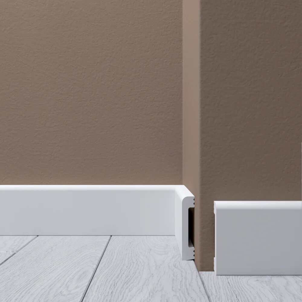 Плинтус напольный Де-БагетXPS POLYMER Н8 00-00107724