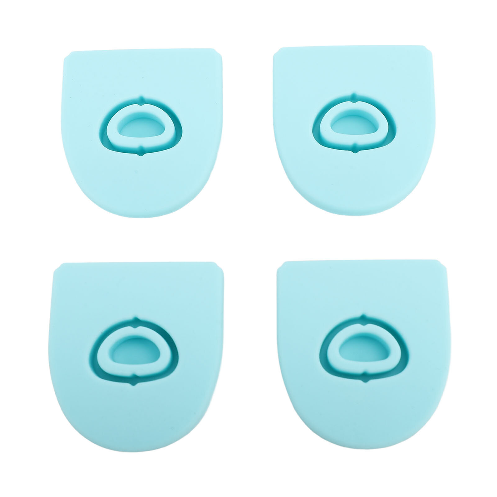 4pcs Замена пробки, совместимая с силиконом Owala FreeSip Силиконовая крышка, крышка, крышка, запасная крышка, запасные части, небо, голубой
