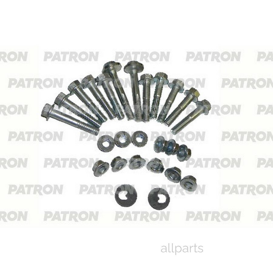 PATRON PBLT076 Комплект болтов подвески задней подвески Ford Focus I II III