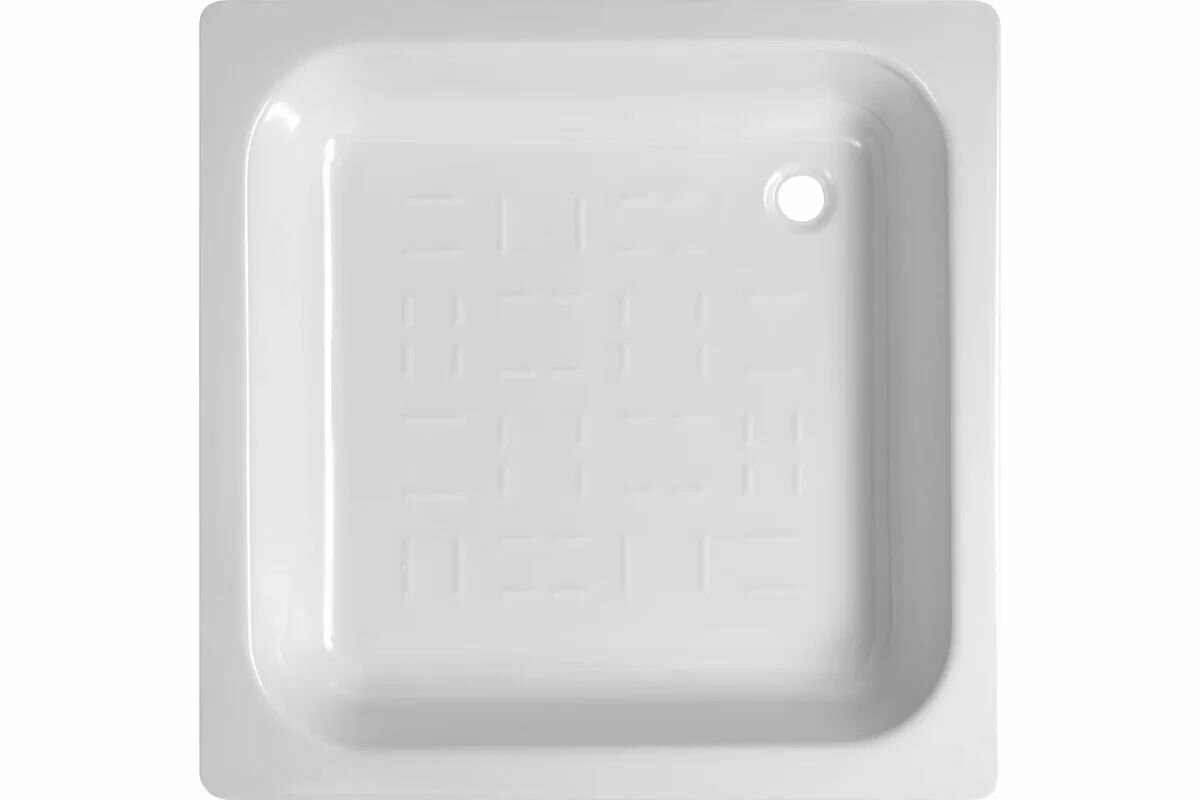 Душевой поддон BLB 80х80х14 стальной квадратный (CF80)