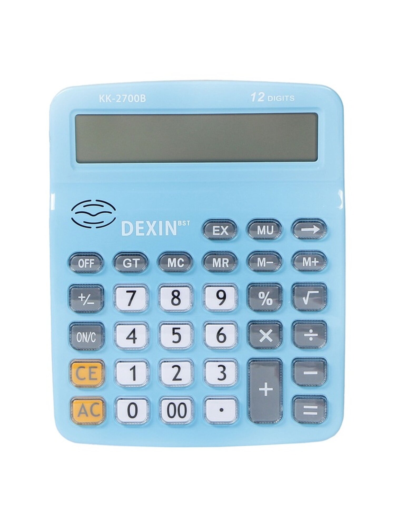 Калькулятор Сима-ленд КК-2700В, настольный, 12 разрядов, питание от батареек