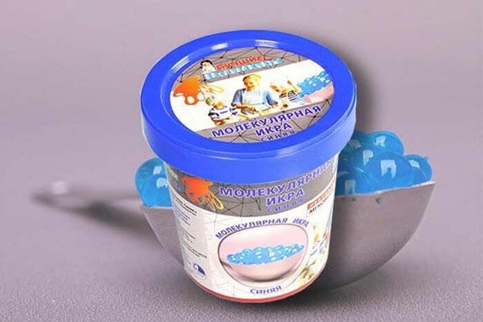 Набор для опытов Научные технологии "Лучшие эксперименты", Молекулярная икра, синяя