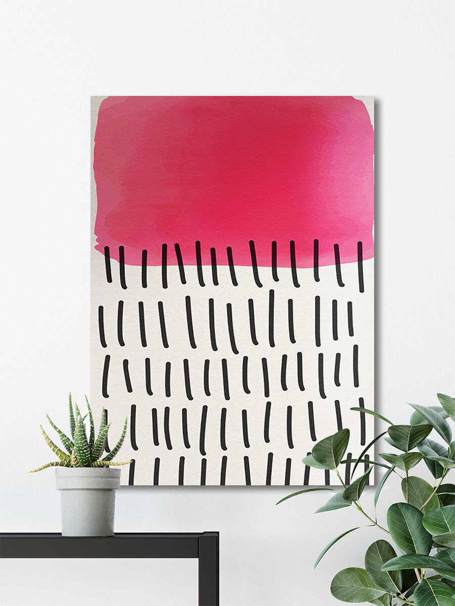 Картина абстракция / Марк Ротко, минимализм картина, 20х30 см.