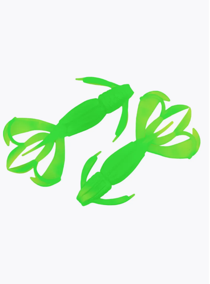 Рачки DAIWA cиликоновые приманки Crazy Flapper 2.4, 10 шт, цвет 005