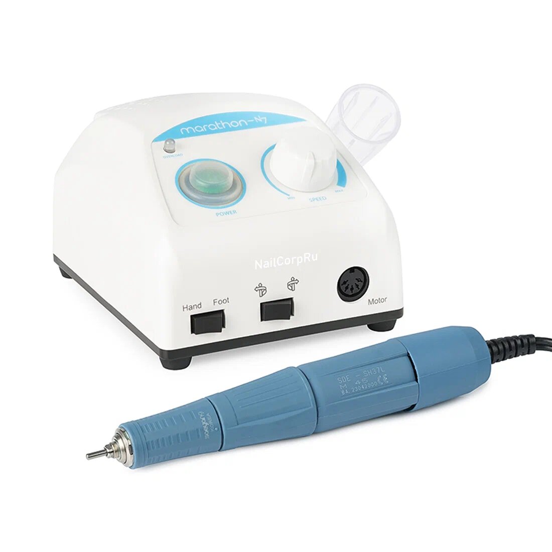 Аппарат для маникюра и педикюра Maraton N7 New H37L(M45) 40000 оборотов, без педали