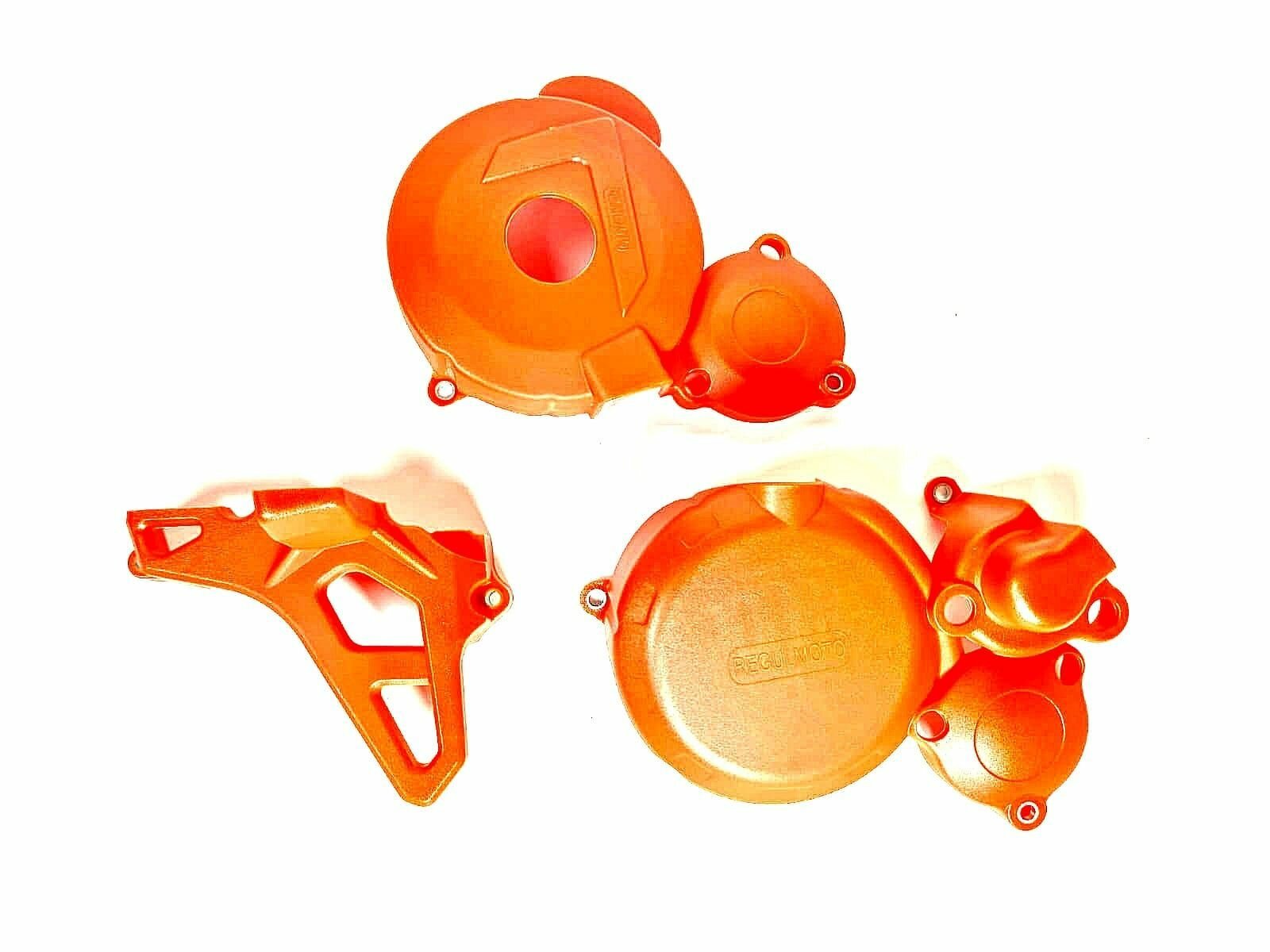 Крышки защитные на двигатель ZS174-5A/ NB300/ ZS174MN Regulmoto, Оражевые, арт. 632541-2