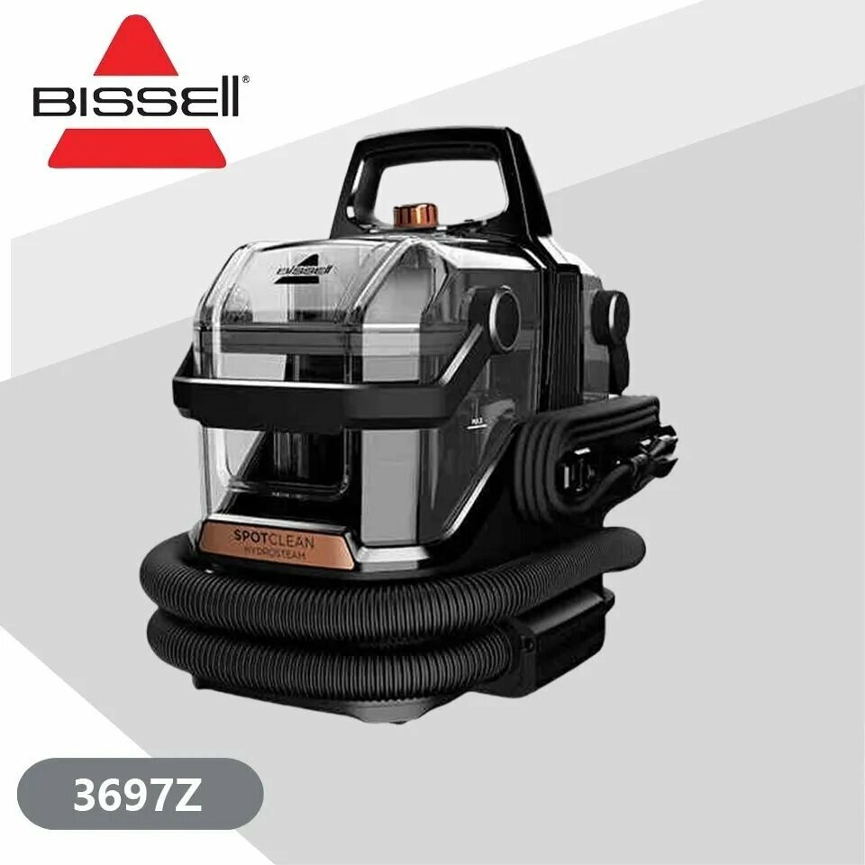 BISSELL 3697Z Моющий пылесос мощный, для химчистки дома, с контейнером и аквафильтром, проводной(не новый, на 99% новый)