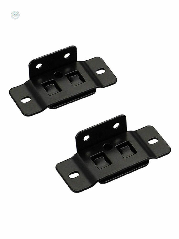 Скоба соединительная для мебели, металлический фиксатор секционного дивана, антискользящая скоба для кресел и диванов, комплект из 2 шт, черный и белый цвет, простая установка