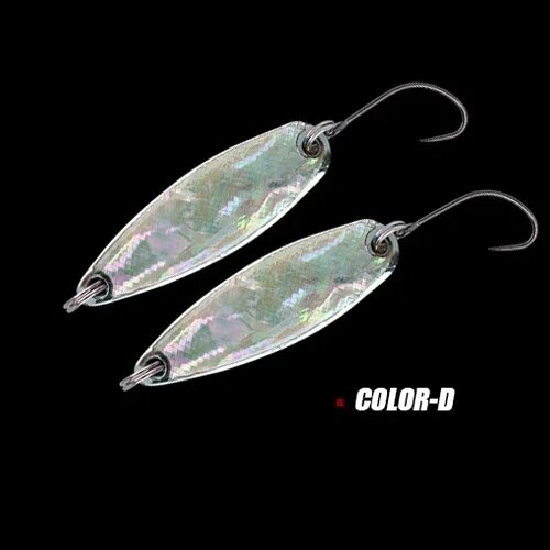 Новинка, блесна-ложка для рыбалки Goture, Вертушка для женской рыбалки, 2 шт./упаковка, 3 см, 2,8 г или 3,5 см, 4 г