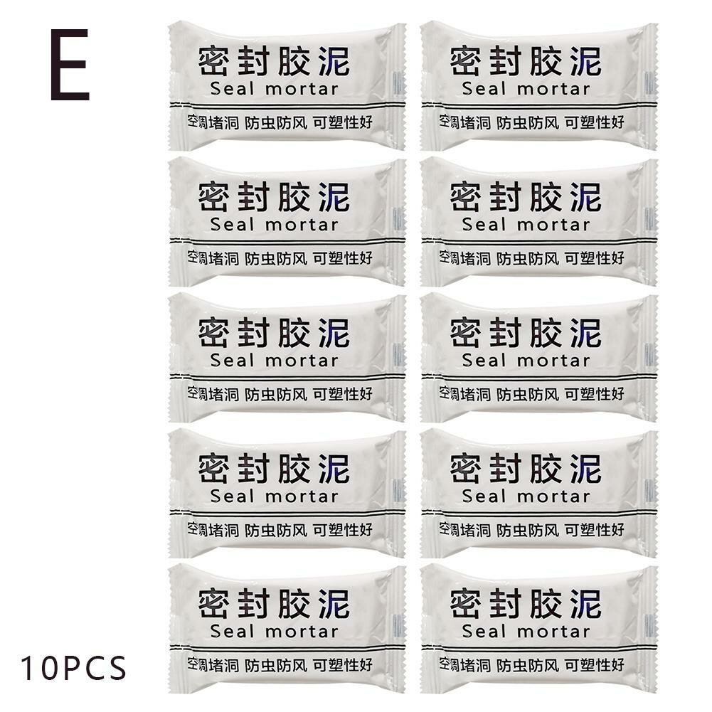 Уплотнительная глина для бытового использования - мягкая, гибкая, идеальна для кондиционеров и сантехники