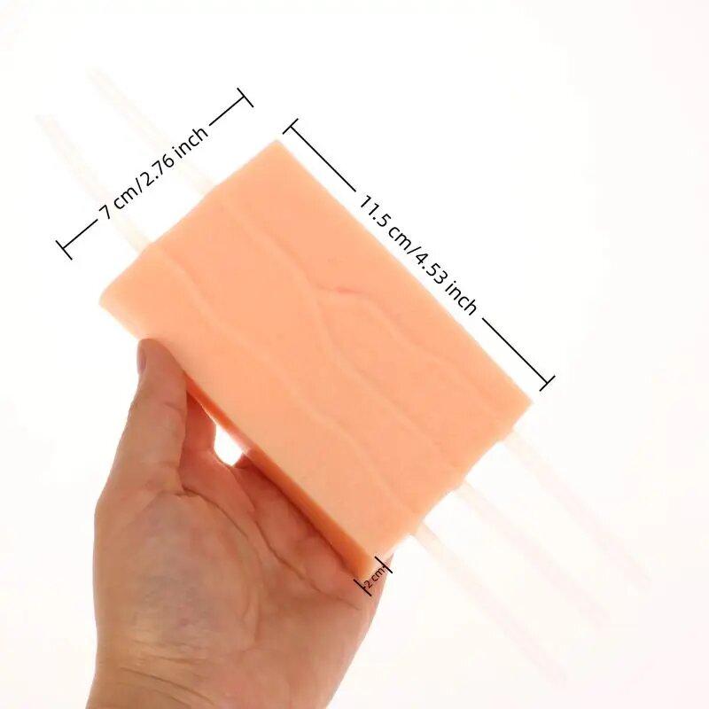 Силиконовый инъекционный тренировочный коврик, набор для восстановления крови, медицинский студент, медсестра, сбор крови, тренировочный коврик для проколов, модель