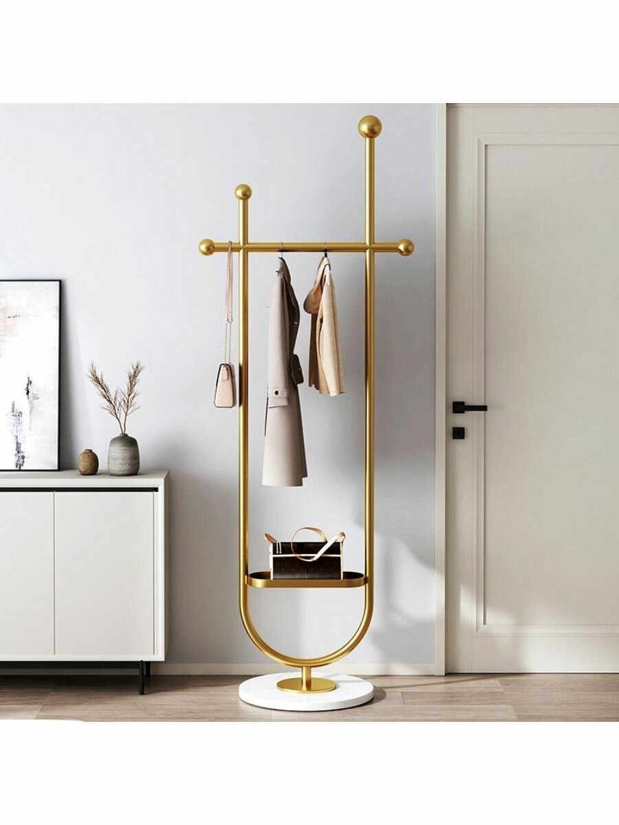 Вешалка-рейл напольная, 195 см х 32 см х 32 см