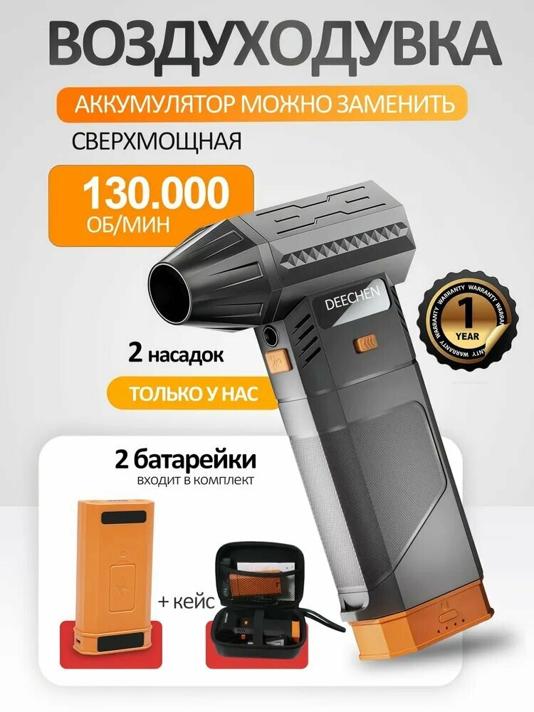 Воздуходувка портативная