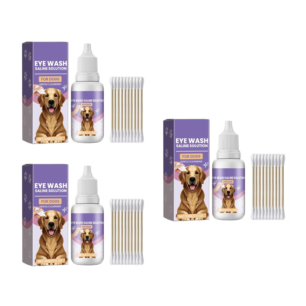 Универсальная капля для мытья глаз, средство для удаления пятен от слез, выделений и мусора для собак