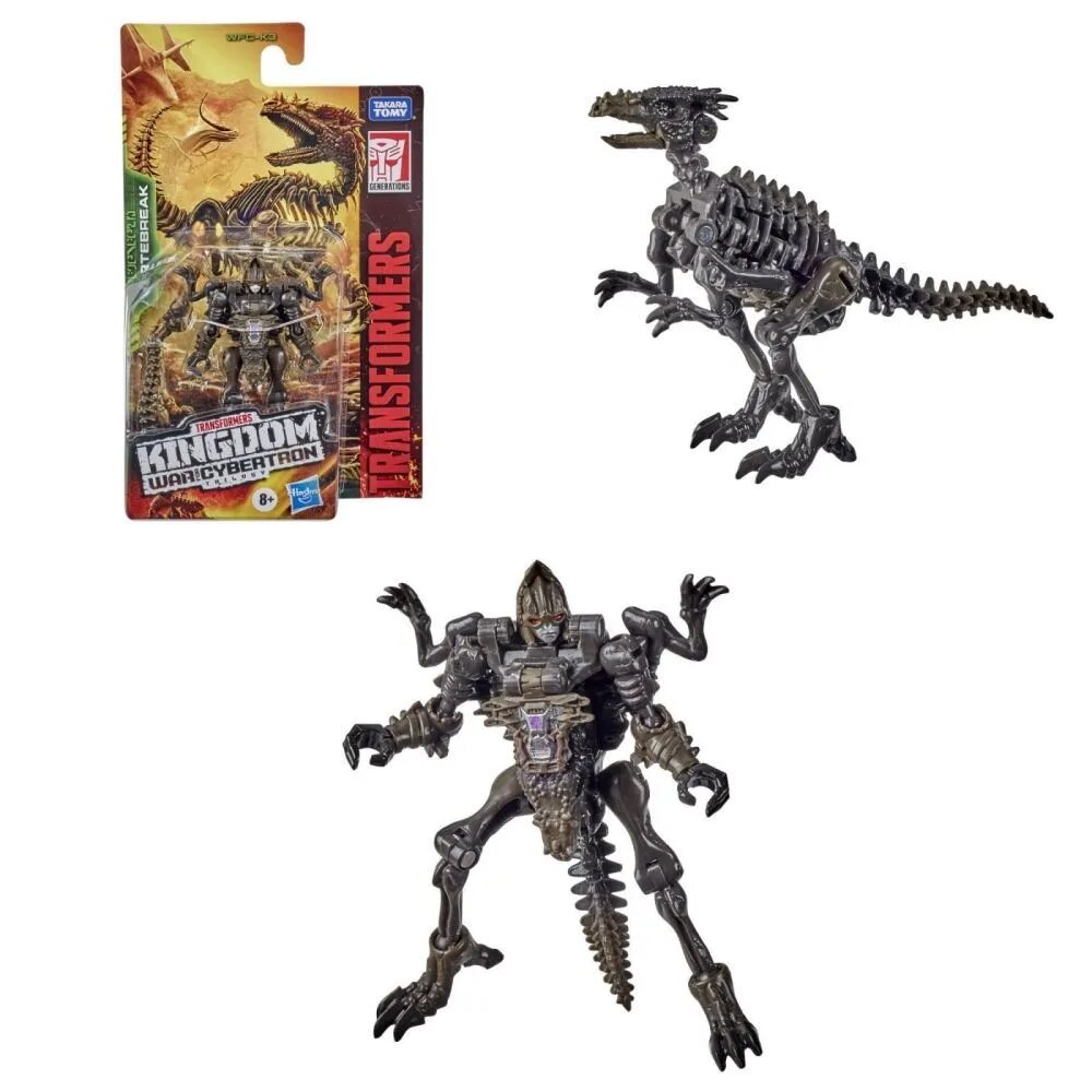 Трансформеры Hasbro Игрушка Transformers Kingdom War For Cybertron Trilogy WFC-K3 Vertebreak 10cm