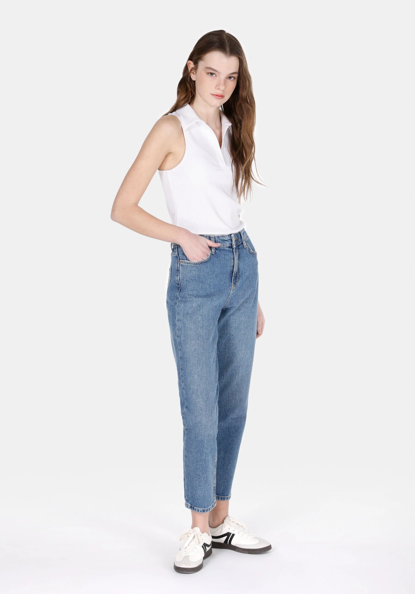 Джинсы мом 896 MARIA Mom Fit 