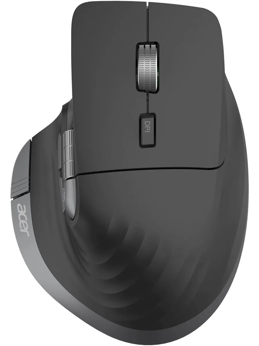 Мышь OMR405 черный оптическая 4800dpi беспров. BT/Radio USB