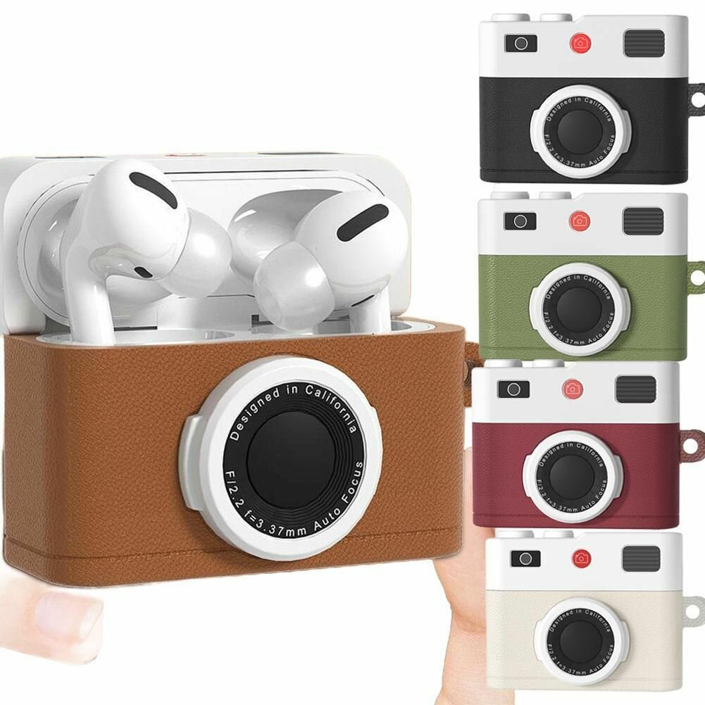 Подходит для защитного силиконового чехла для наушников AirPods Pro3, в форме камеры