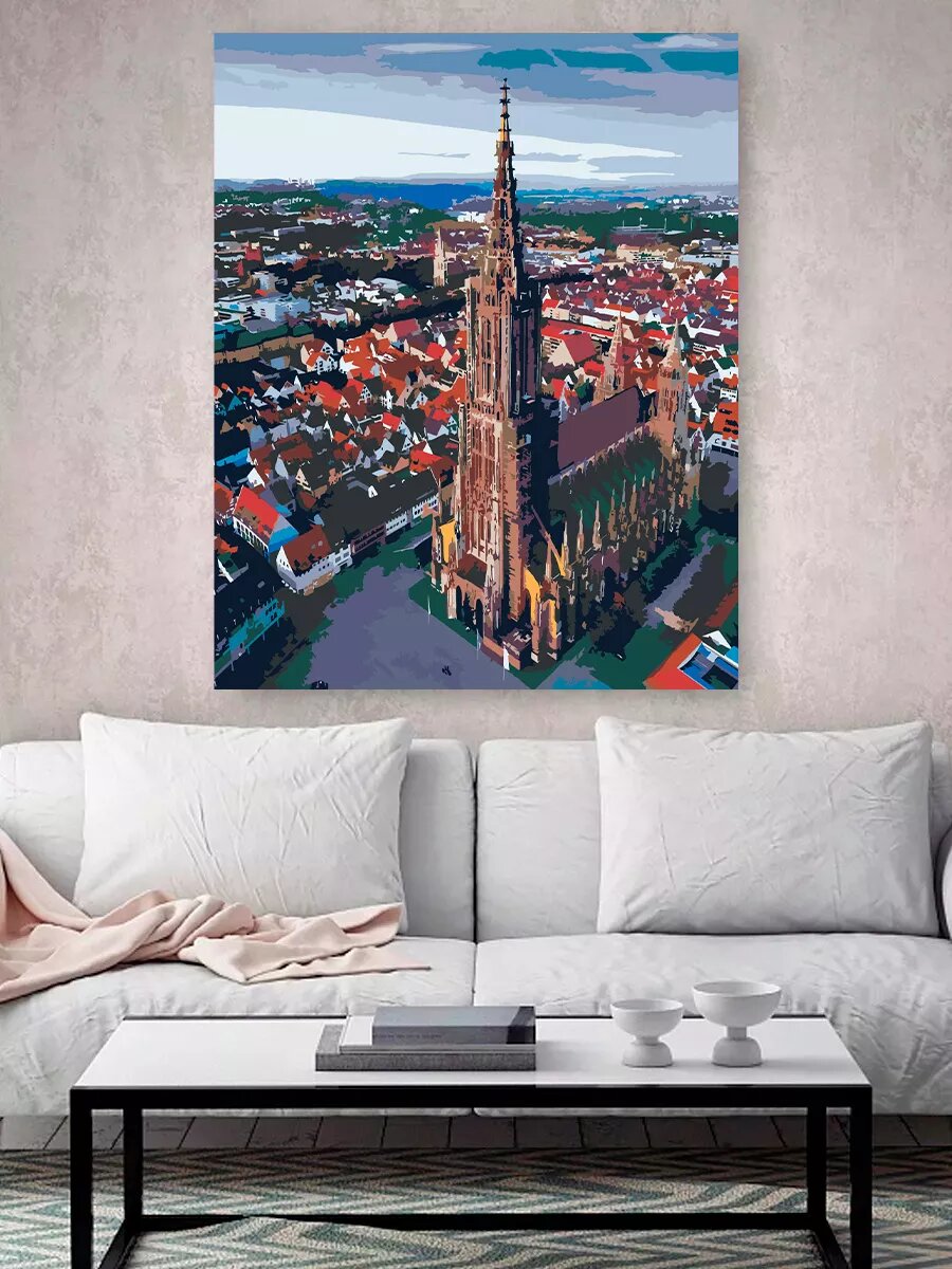 Картина по номерам Собор