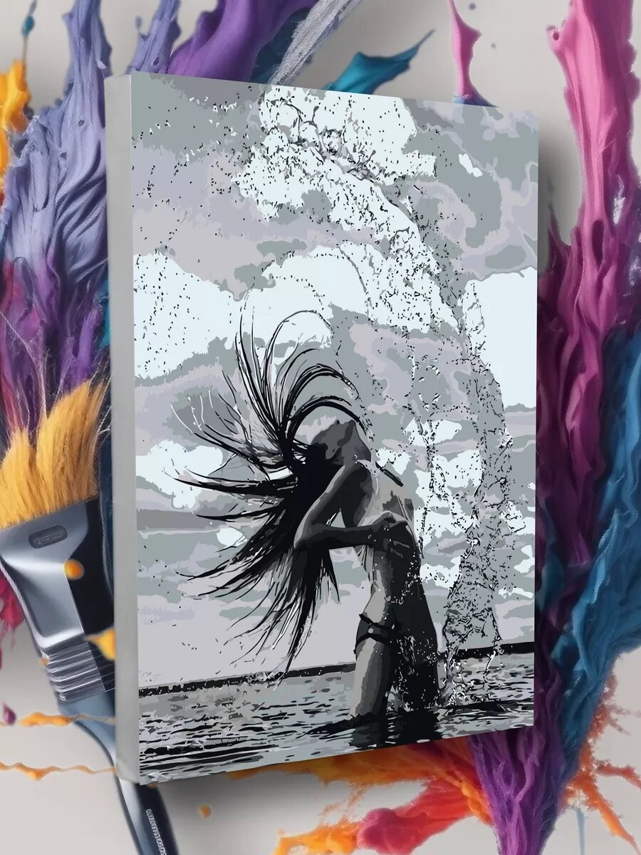 Картина по номерам Пляж