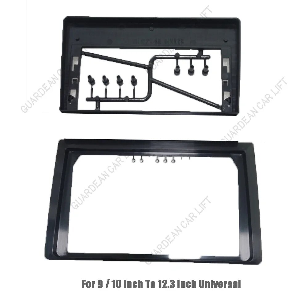 Автомобильная магнитола, облицовка, Android, GPS, MP5, стереоплеер, 2 Din, головное устройство, панель, рамка приборной панели, Trim9 / 10 дюймов до 12,3 дюймов, универсальный адаптер, TO 12.3 INCH