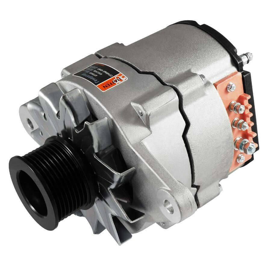 HAFFEN 0617 Генератор КАМАЗ Камминз 6CT, ISLe (24V/70A) (4939018) (Haffen)