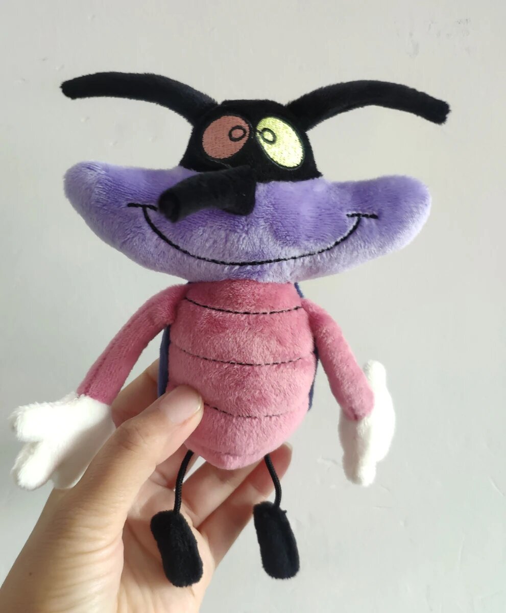 Плюшевые куклы Oggy и тараканы Джоуи, Унисекс