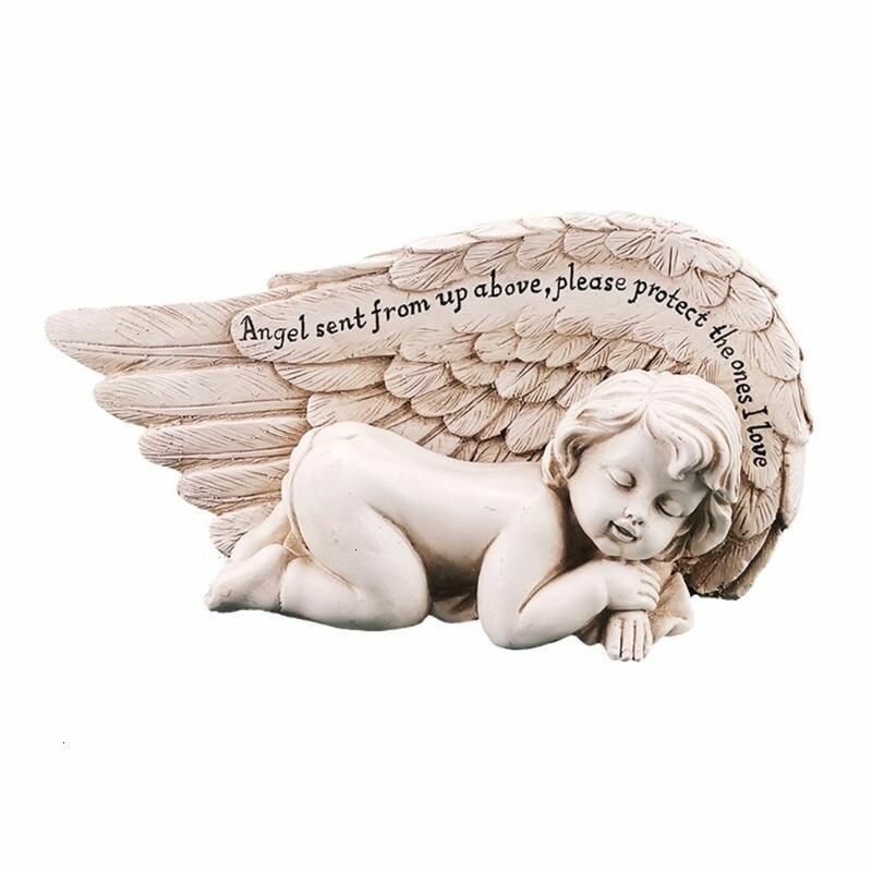 Мемориальный камень На Надгробии Смоляного Ангела-Левое Крыло Ангела