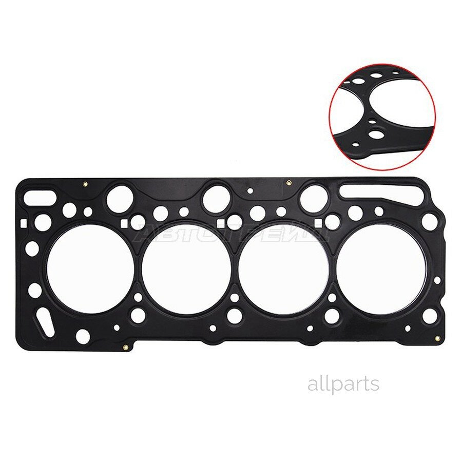 SAT ST-97044733 Прокладка головки блока цилиндров Opel Astra 91-98 / Corsa 93-00 X17DTL