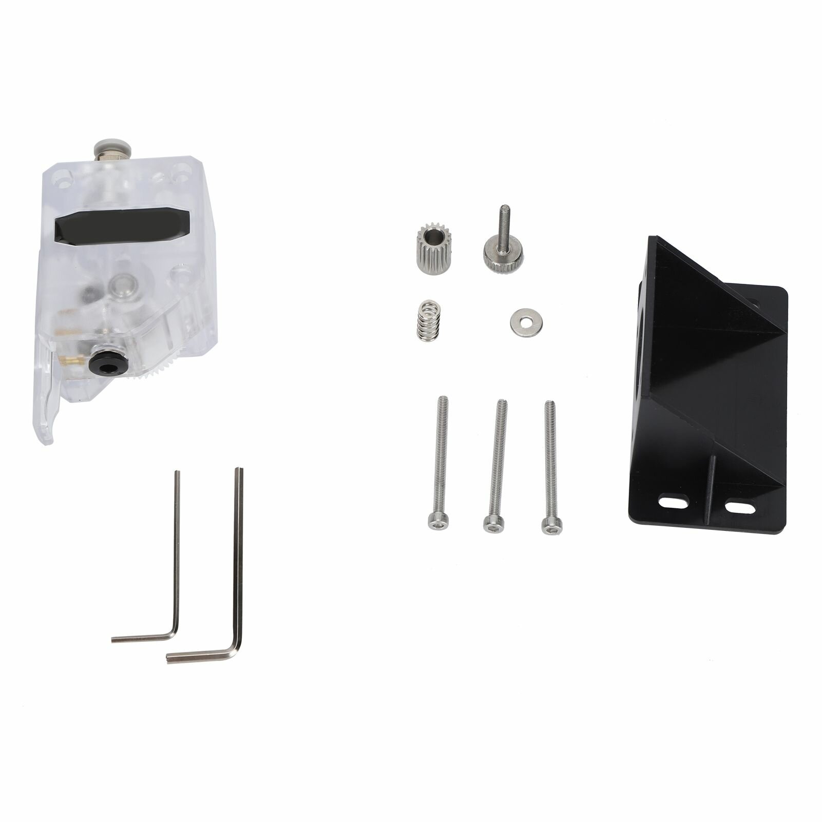 Двухприводный экструдер для нейлона/TPU, прозрачный