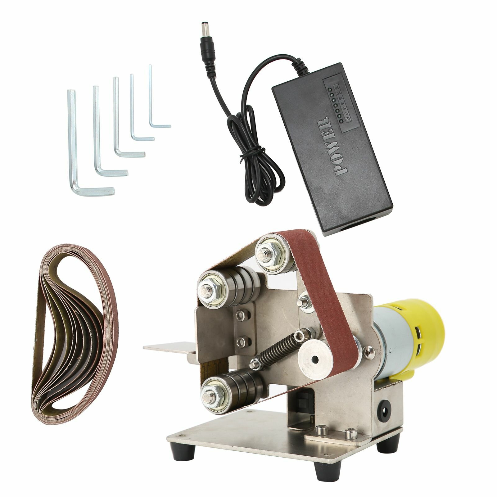 Ручная миниатюрная ленточная шлифмашина для заточки