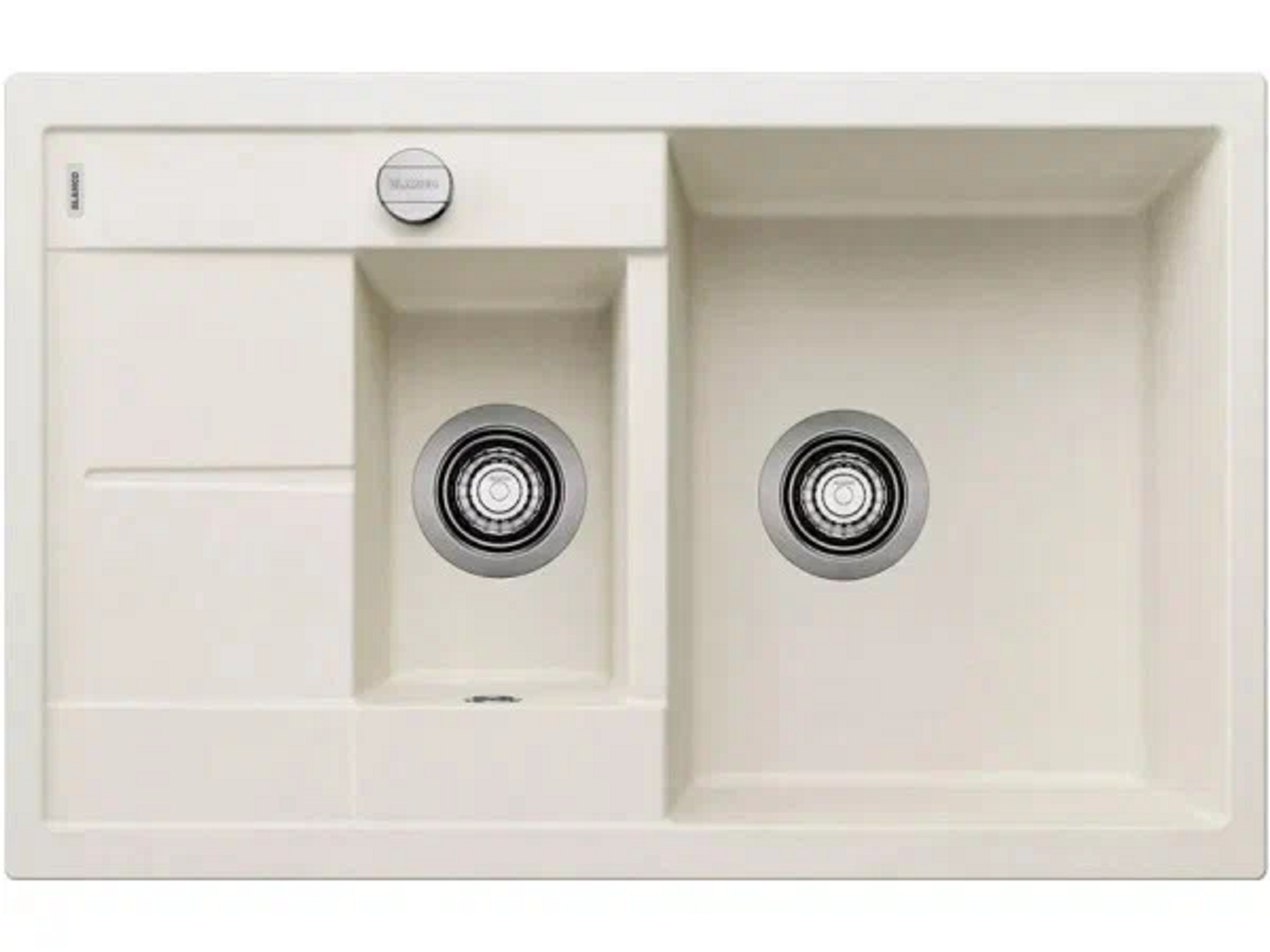 Кухонная мойка Blanco Metra 6 S Compact Silgranit мягкий белый арт. 527114